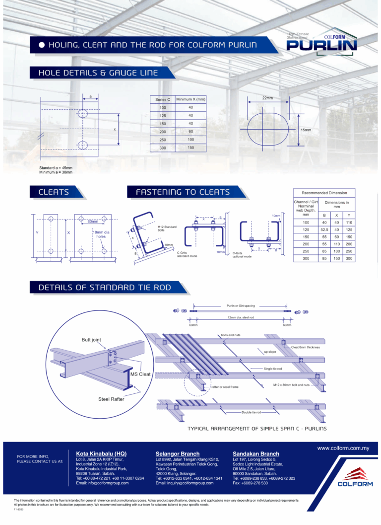 Colform Purlin | Colform Group Berhad | Reliable Products | Kota ...