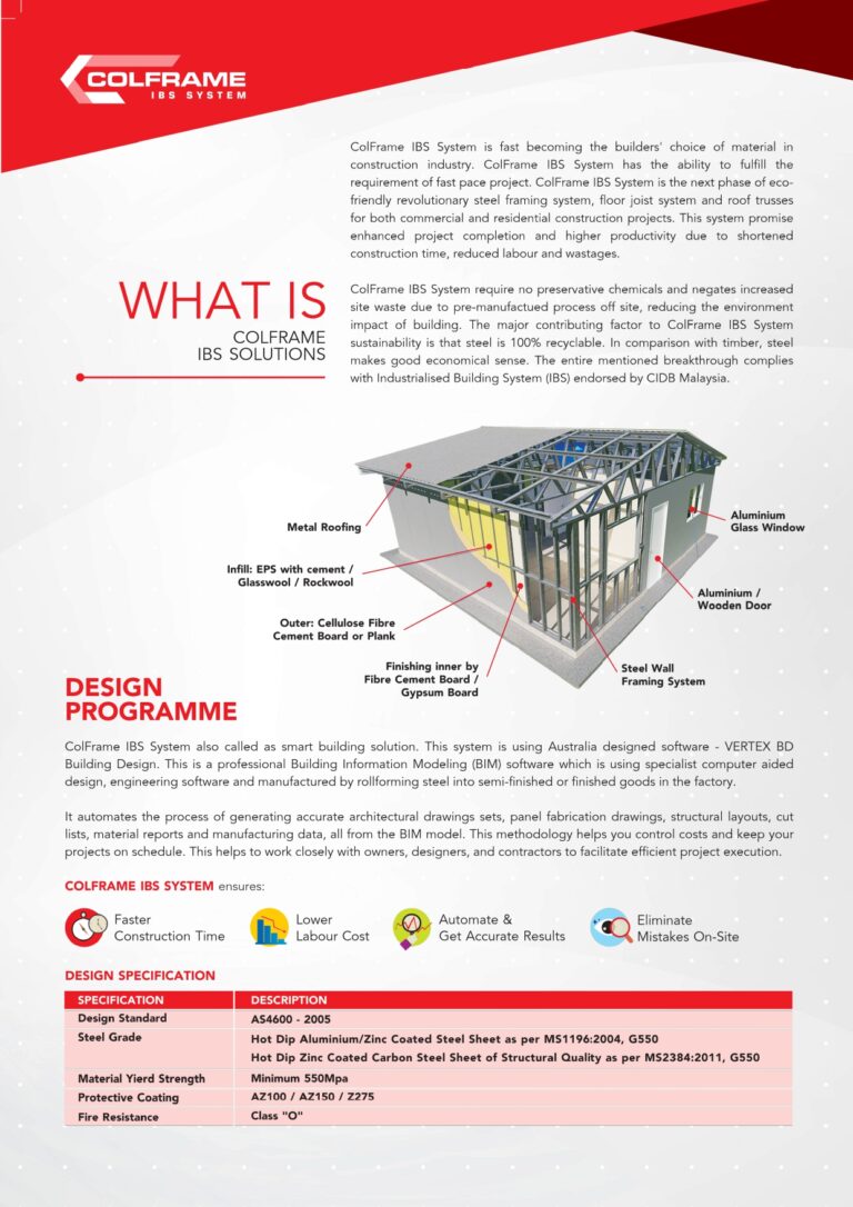 Colframe IBS System | Colform Group Berhad | Reliable Products | Kota ...