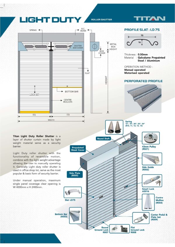 Fire Rated Roller Shutter | Colform Sdn Bhd | Reliable Products | Kota ...