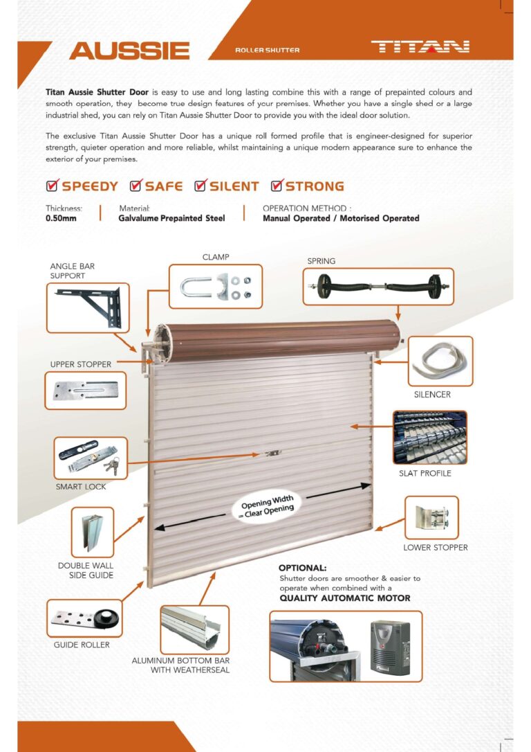 Fire Rated Roller Shutter | Colform Sdn Bhd | Reliable Products | Kota ...