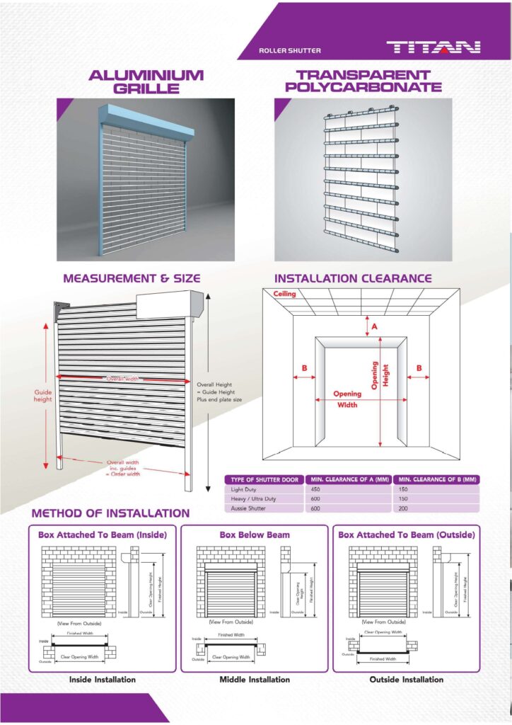 Heavy Duty Roller Shutter | Colform Group Berhad | Reliable Products ...