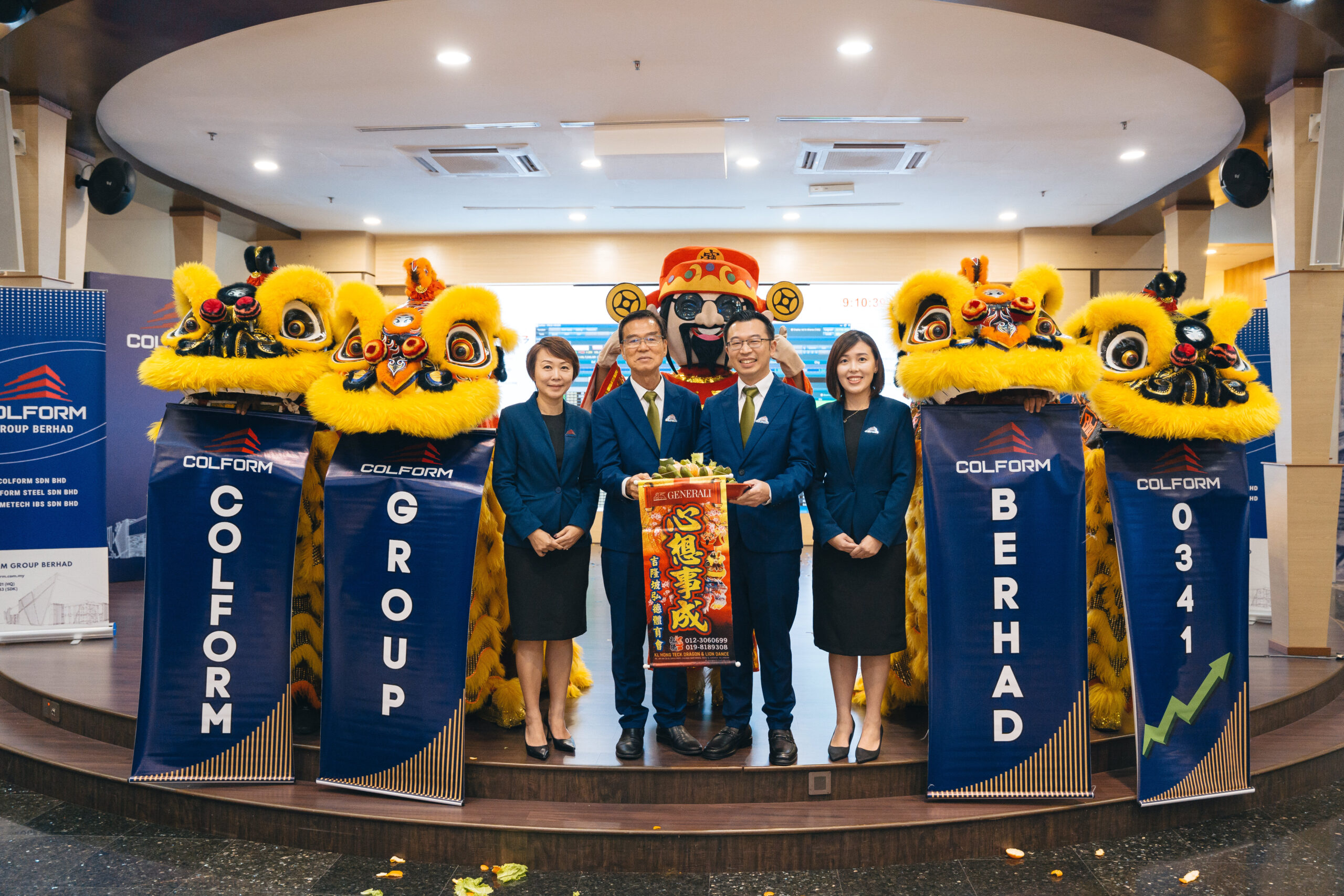 10th February 2025 – Gong Ceremony | Colform Group Berhad