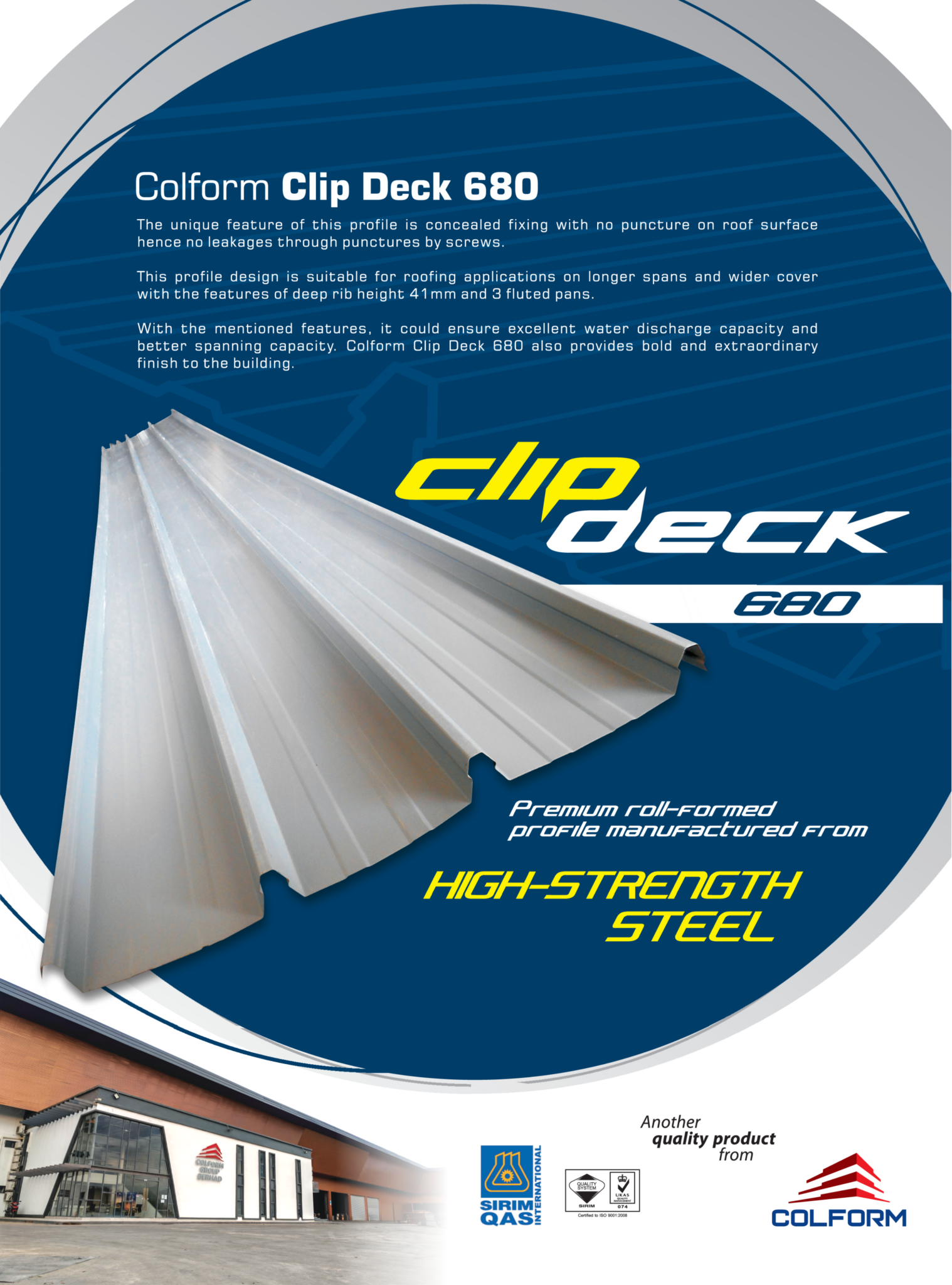 Clip Deck 680 | Colform Group Berhad | Reliable Products | Kota ...