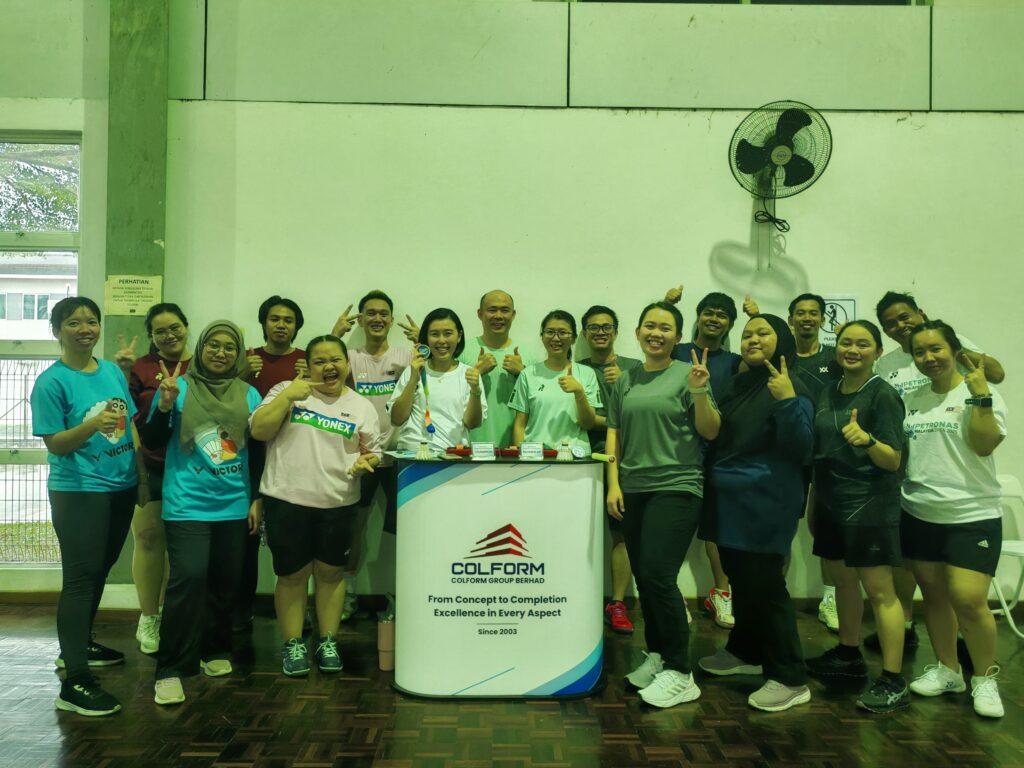 18th October 2025 - Badminton Championship | Colform Group Berhad